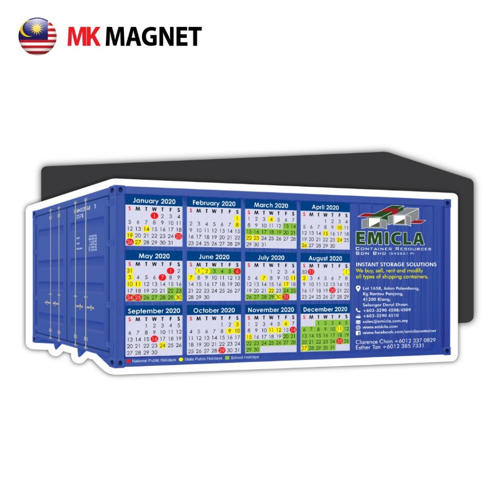 Calendar Fridge Magnet – MK Magnet